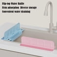 Sink Guard with Suction Cups,Kitchen Foldable Guard, Can Hold Cleaning ...