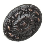 GlideRite 2 in. Old World Ornate Oval Cabinet Knob, Oil Rubbed Bronze ...