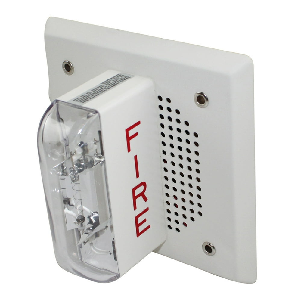 Wheelock Ch-Df1-Lsm-24-Vfw 24Vdc Fire Alarm Strobe Chime; White ...