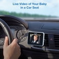 VTech V-Go In-Car Baby Monitor, 2.8" High-Resolution Display, Vent ...