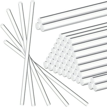Weststone Heavy Duty - 25 Pcs 10"(250mm)x 15/64" (6mm) Acrylic Sticks ...