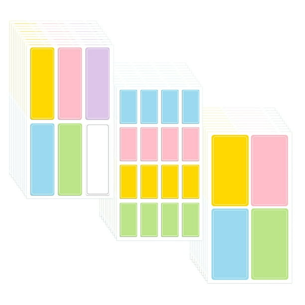 Container Labels, Waterproof And Removable For Easy Reorganization ...