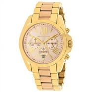 Michael Kors Women's Bradshaw Chronograph Gold-Tone Watch MK5798 ...