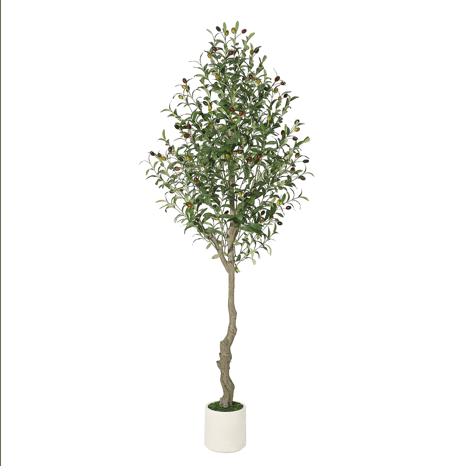 Click here for Qinaqin Artificial Olive Tree In White Pot  Realis... prices