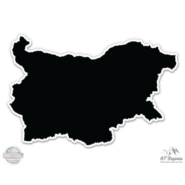 Bulgaria - 5" Vinyl Sticker - For Car Laptop I-Pad - Waterproof Decal ...
