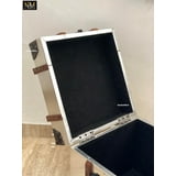 NauticalMart Aluminum Trunk Coffee Table Bedside Night Stand Aviator ...