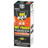 Raid Max Indoor Mess Free Dry Bug Killing Fogger, 0.42 oz, 3 Count ...