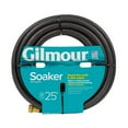 Gilmour Weeper/Soaker Hose, 5/8In X 25 ft, Black, Heavy-Duty with 18 ...