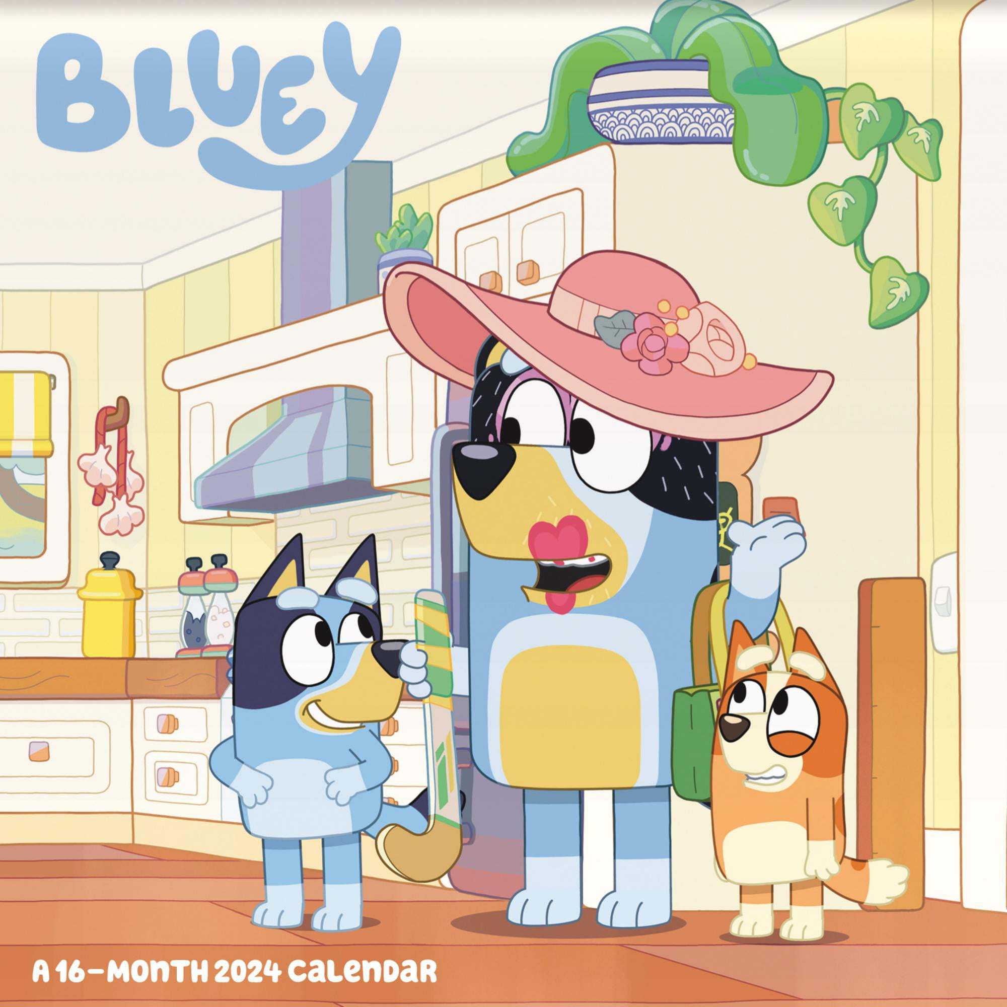 Trends International 2024 Bluey Wall Calendar - Walmart.com