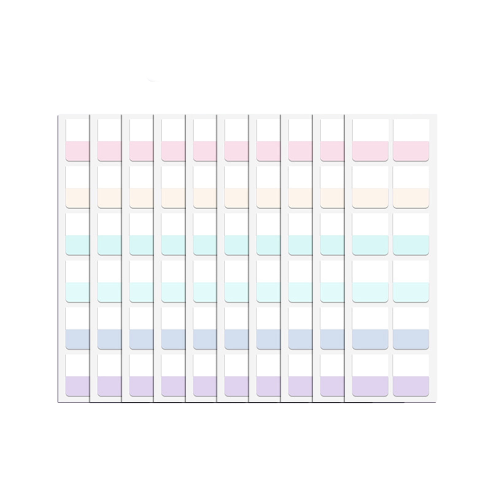 Garhelper 60-240pcs Sheets Sticky Index Tabs, Writable File Tabs Flags ...