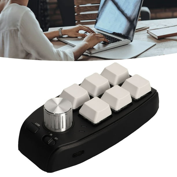 6 Key Mini Keypad Programmable Dual Mode Connection General One Handed ...