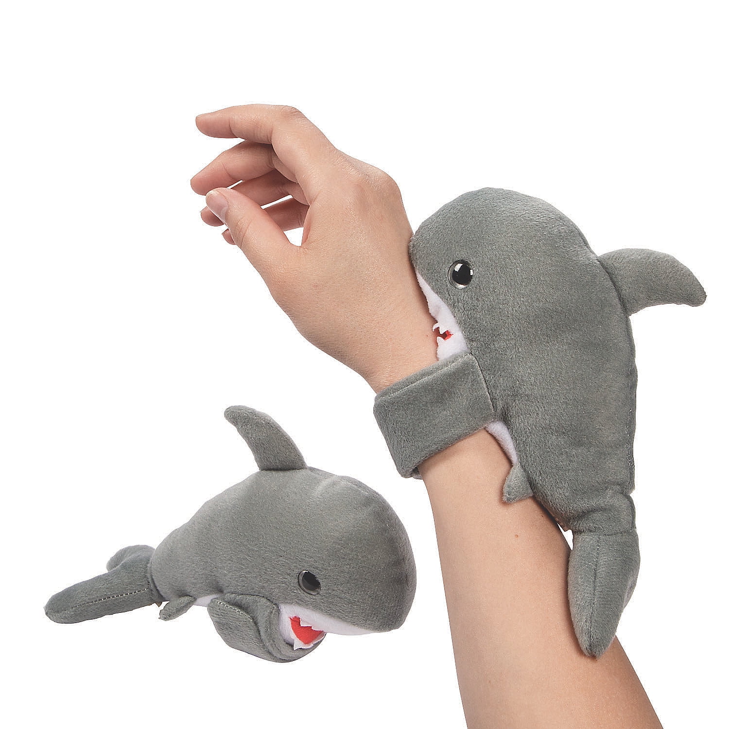 Hugging Stuffed Shark Slap Bracelets, Jewelry, Party Supplies, 12 ...