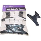 Soft 'n Style 3" Wide Butterfly Clamps - 12 Pack - Walmart.com