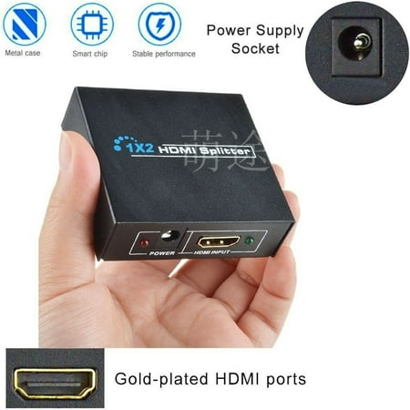 4K HDMI 2in 1out Switch Splitter TV Switcher Box Ultra HD for HDTV PC ...