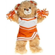 Red & Black Cheerleader Teddy Bear Outfit Fits 14" - 18" stuffed animal ...