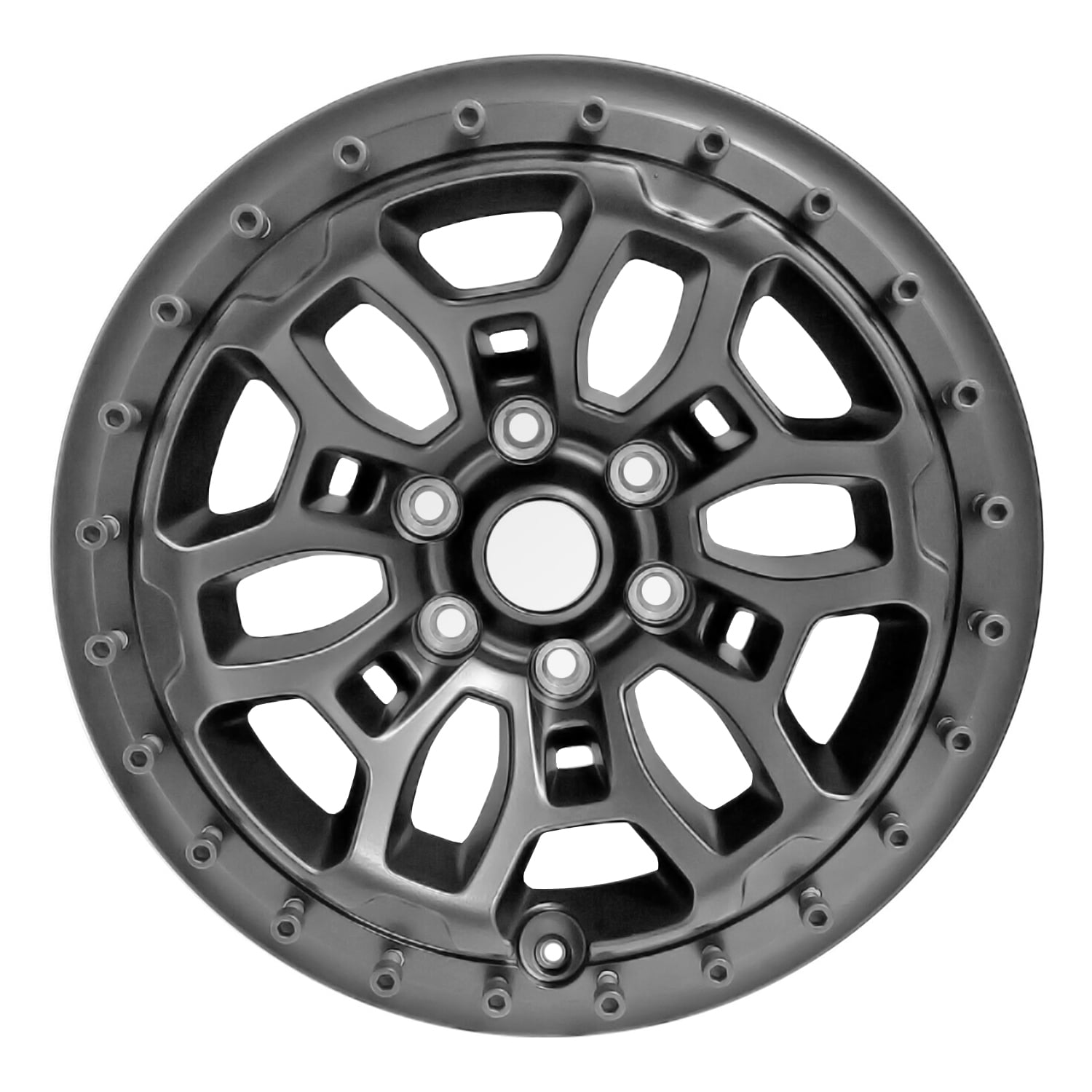 Remanufactured Painted Gloss Black Aluminum Wheel 18 x 9 fits 2021-2025 ...