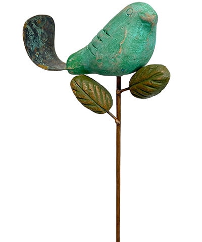 Teal Bird Plant Pick - Walmart.com