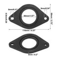 2 Pcs Plastic Car Tweeter Speaker Mounting Adapter Bracket Rings for ...