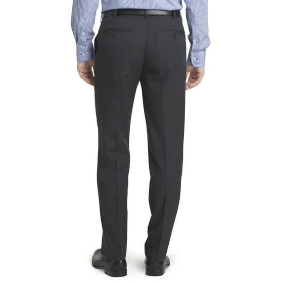 Arrow - Arrow Men's AroFlex Flat Front Dress Pant - Walmart.com