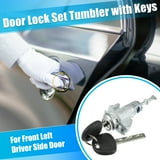 Unique Bargains Door Lock Cylinder Kit with 2 Keys for Kia Optima 11-18 ...
