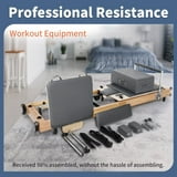 Lilypelle Pilates Reformer Machine Equipment with Spring for Home ...