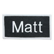 Work Shirt Name Patch