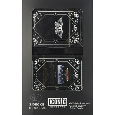 DA VINCI Persiano, Italian 100% Plastic Playing Cards, 2 Deck Set Poker ...