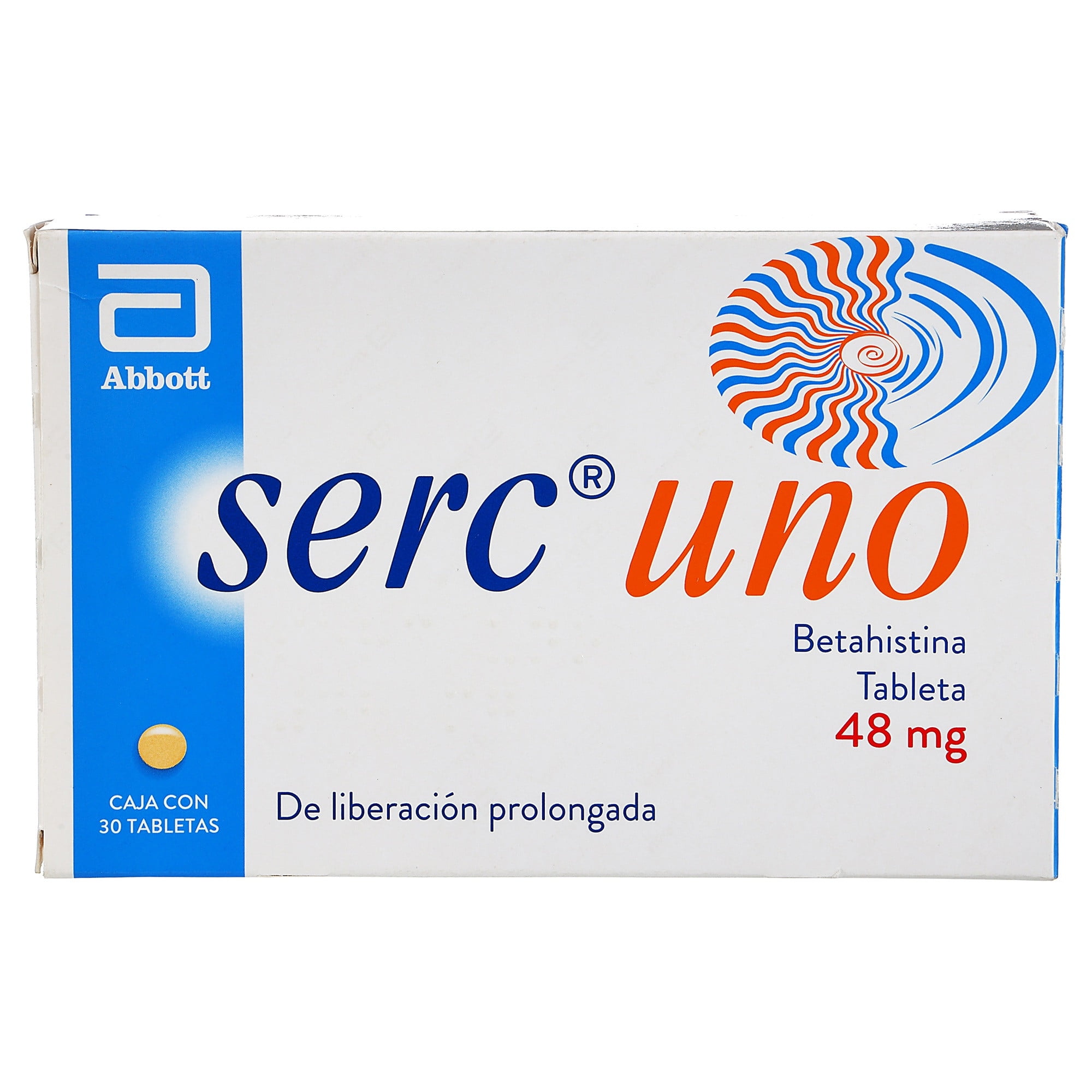 Serc Uno 48 mg 30 Tab Lp | Walmart en línea