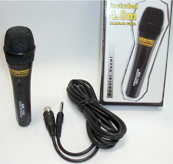 Dj Tech MK100 Professional Uni-directional Dynamic Microphone - Walmart.com