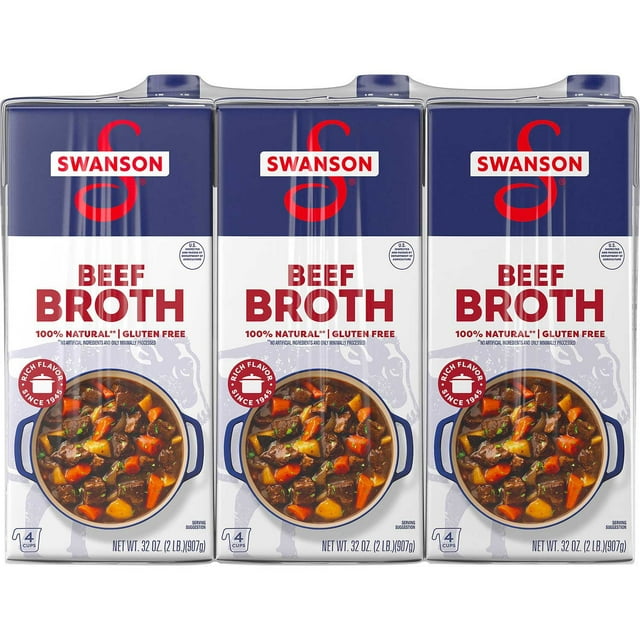 Swanson Beef Broth, 32 oz., 3 pk. - Samsclub.com