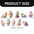Labubu Toys Clearance POP MART LABUBU Plush Series Lazy Yoga Figures â Random Design Collectible ...