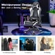 Gymax Gaming Chair Adjustable Swivel Racing Style Computer Office Chair ...