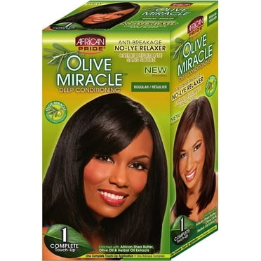 African Pride Olive Miracle Dream Kids Relaxer System - Walmart.com