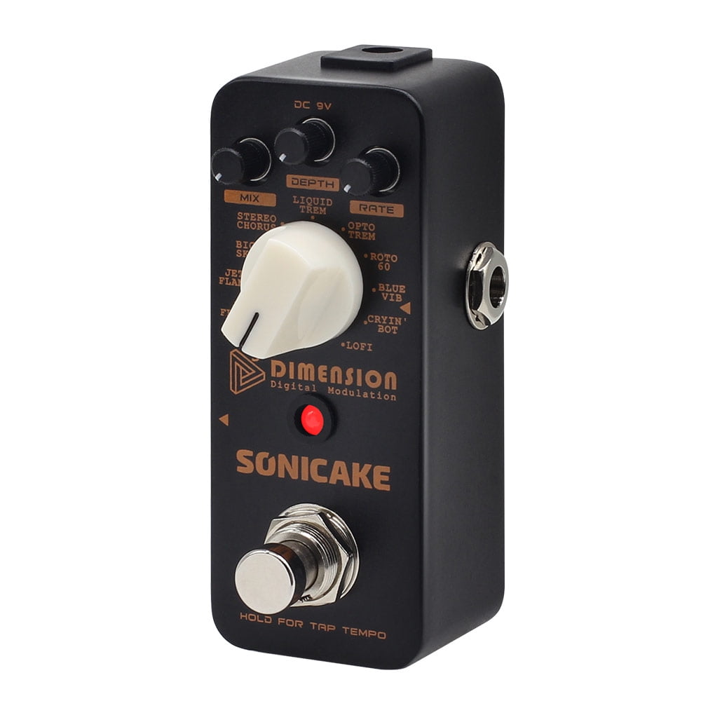 Sonicake Guitar Digital Modulation Effects Pedal Phaser,Flanger,Chorus ...
