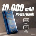 Disney 10,000mAh Portable Power Bank with USB Port Slim Compact ...