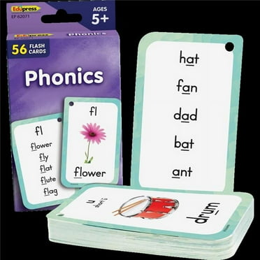 Flash Cards-Phonics Made Easy, 54pk - Walmart.com