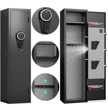 American Security Nf6030 Gunmetal Gun Safe with Lite - Walmart.com