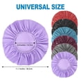 6 PCS Shower Caps , Double Side Waterproof Shower Cap, Reusable Elastic ...