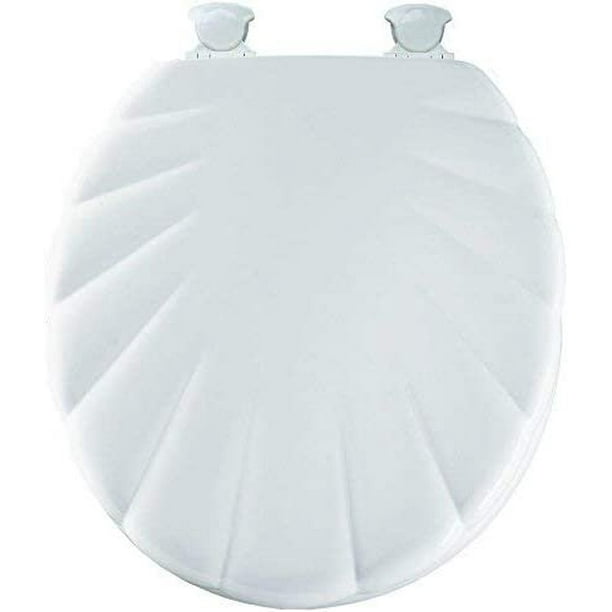 Mayfair 22EC-000 Shell Wood Toilet Seat - Walmart.com