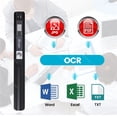 IScan Portable Scanner Mini Handheld Document Scanner A4 Book Scanner ...