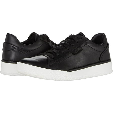 Clarks Craft Cup Lace Black Leather 8.5 B M | Walmart Canada