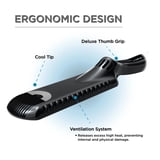 Croc Professional Ionic Black Titanium Hair Straightening Flat Iron 1.5 ...