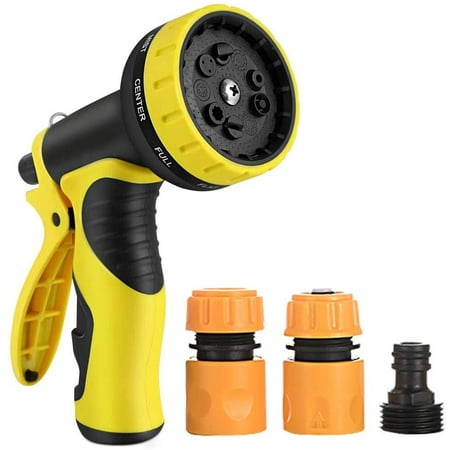 Garden Hose Nozzle Sprayer Gun, Leak Proof Hand Sprayer, High Pressure ...