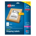 Universal Laser Printer Permanent Labels, 1 x 2 5/8, White, 3000/Box ...