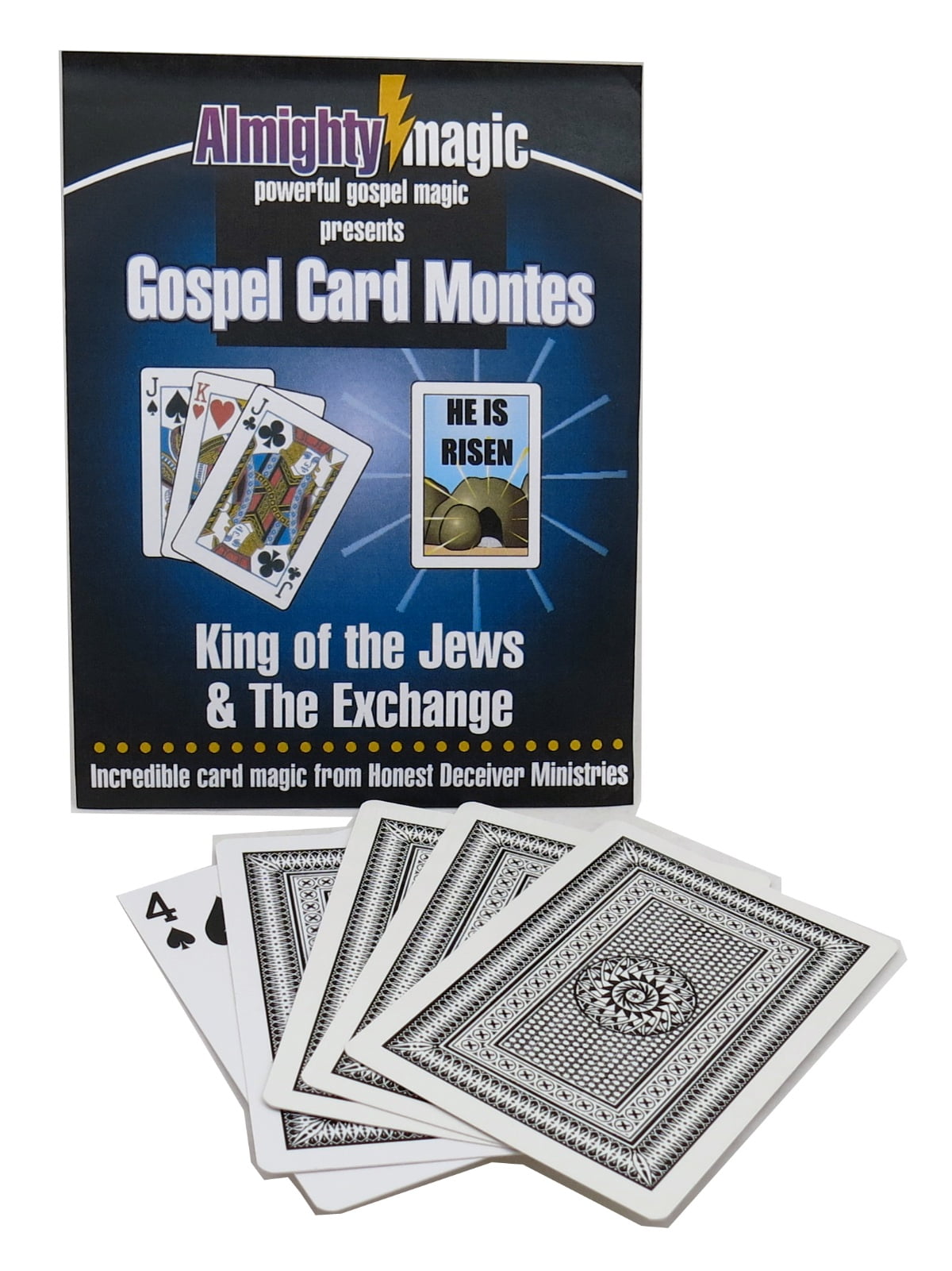 trickmaster almighty magic gospel card montes- two tricks in one ...
