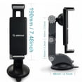 Esoulk Car Tablet Mount Holder, Universal Dashboard Suction Cradle for ...