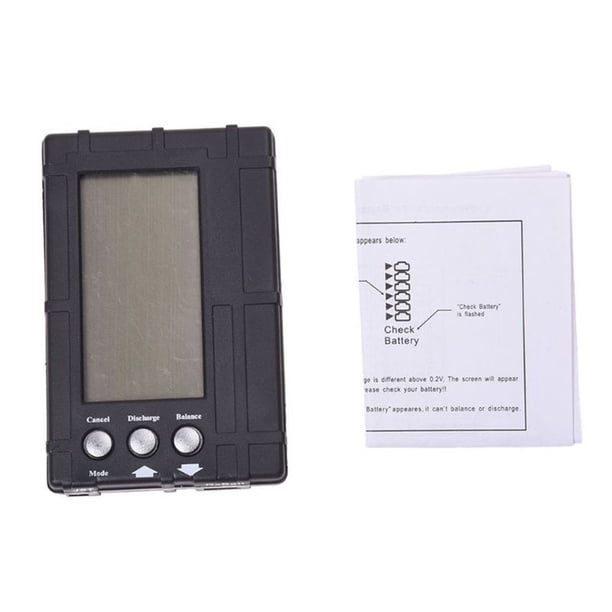 Battery Tester Li-Polymer Battery Discharger Meter 3-in-1 Accurate ...