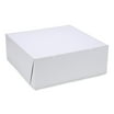 SCT Tuck-Top Bakery Boxes 19w x 14d x 4h White 50/Carton 1029 - Walmart.com
