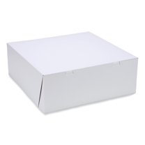 SCT Tuck-Top Bakery Boxes 19w x 14d x 4h White 50/Carton 1029 - Walmart.com