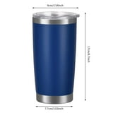 20oz Insulated Stainless Steel Travel Mug for Hot and Cold Beverages ...